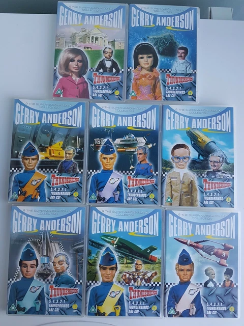 THUNDERBIRDS ARE GO Supermarionation DVD Collection Vol 1 To 8 Box Set ...