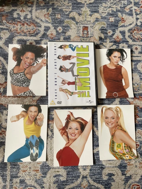SPICEWORLD THE MOVIE The Spice Girls DVD With Limited Release Postcards ...