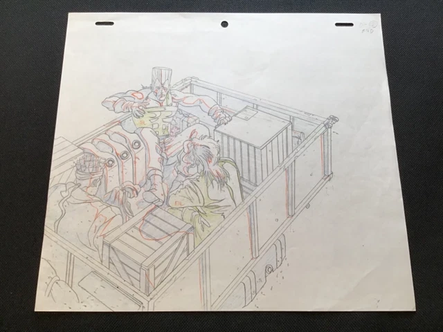 ORIGINAL JOJO’S BIZARRE Adventure Animation Drawing Anime Art 3 ...