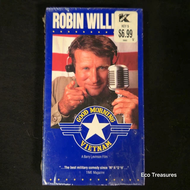 GOOD MORNING, VIETNAM VHS 1987 Robin Williams New & SEALED! Ready to ...