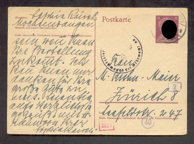 DR-3.REICH GA P300 Bedraf Après Zurich (A2909 EUR 11,69 - PicClick FR