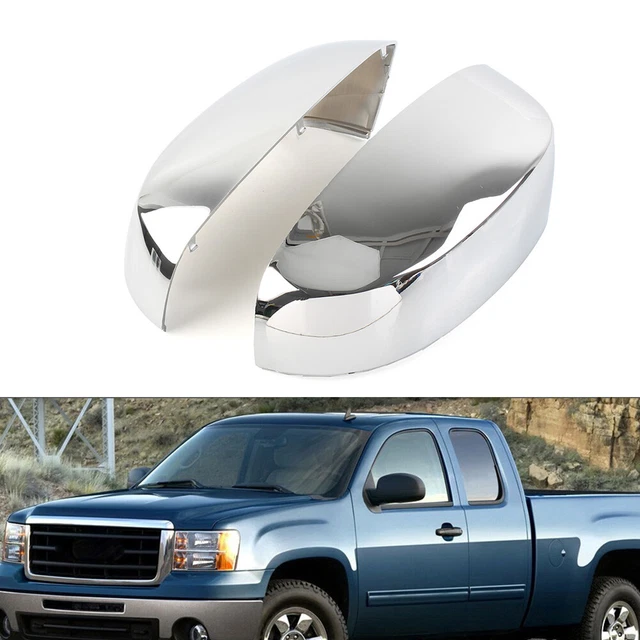 REAR VIEW MIRROR Cover For Chevrolet Silverado Avalanche For GMC Sierra ...