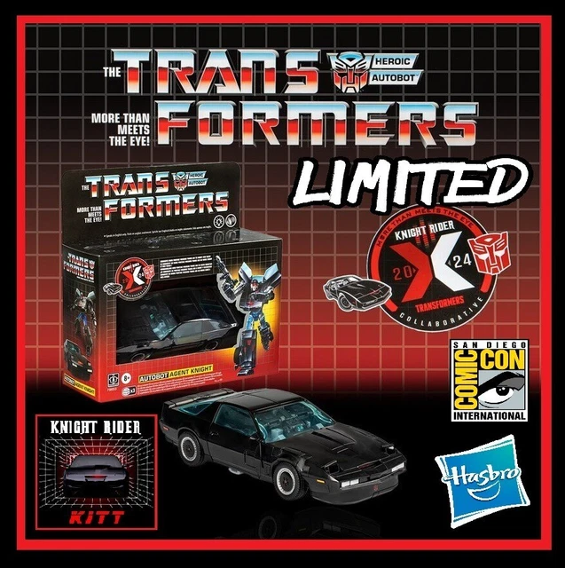 PRE-ORDER HASBRO TRANSFORMERS x Knight Rider Action Figure Autobot ...