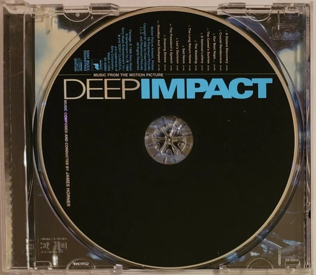 CD DEEP IMPACT Banda Sonora James Horner Mayo-1998 Sony Music Hype ...