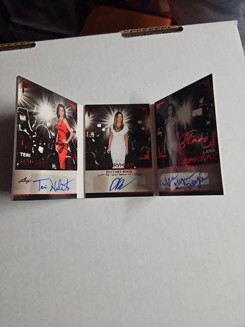 2024 LEAF HISTORY Book Pop Culture Teri Hatcher Drew Barrymore Boyle ...