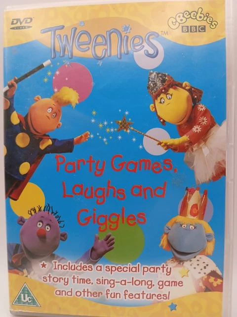 TWEENIES PARTY, GAMES, Laughs And Giggles Cbeebies Dvd Uk £9.12 ...