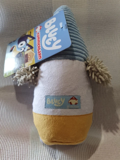 BLUEY BUNNINGS HAMMERBARN Dog Pet Toy Plush Jeremy Gnome EUR 15,07 ...