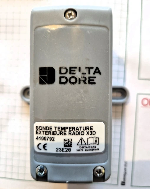 DELTA DORE - Sonde extérieure radio X3D EUR 45,00 - PicClick FR