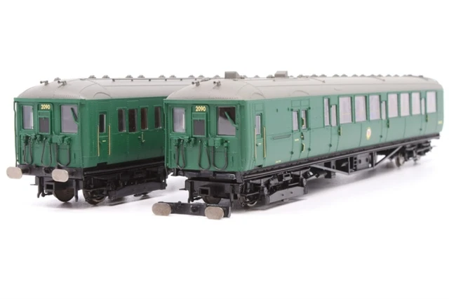 HORNBY R3177 BRITISH Railways 2-BIL 2 Car EMU 2090 Green DCC Ready NRM ...