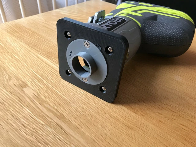 REPLACEMENT SQUARE RYOBI R18TR-0 ONE+ Trim Router Base 3D PRINT FREE ...