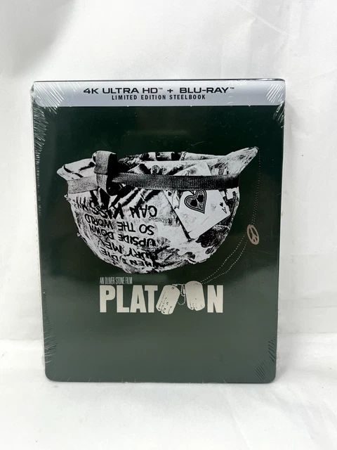 PLATOON (4K ULTRA HD, Steelbook Edición Limitada) ¡¡NUEVO!!! EUR 25,58 ... PLATOON (4K ULTRA HD, Steelbook Edición Limitada) ¡¡NUEVO!!! EUR 25,58 ...