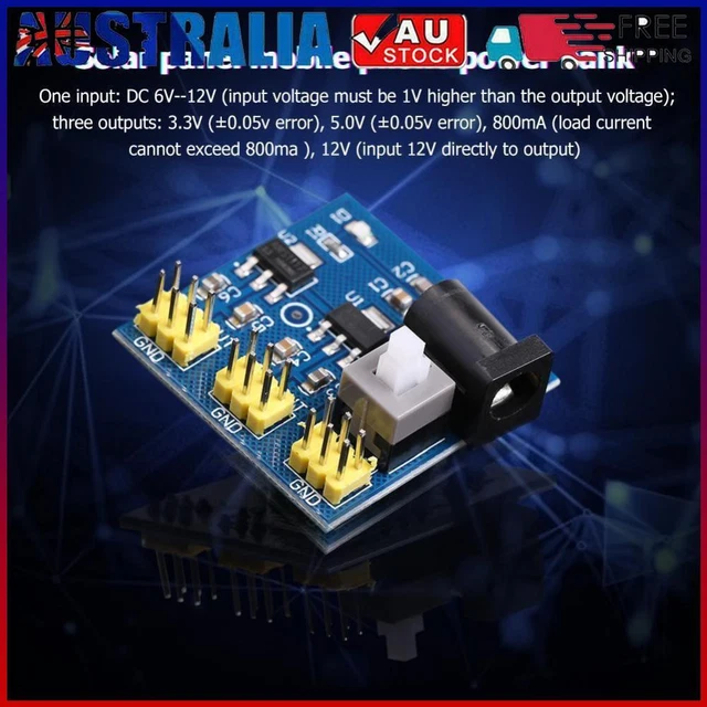 5X DC-DC STEP-DOWN Power Supply Module 12V to 3.3V 5V Output Converter Board * $8.76 - PicClick AU