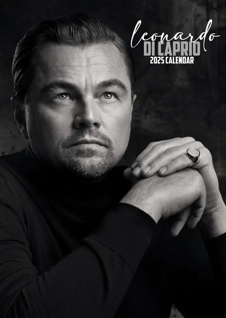 LEONARDO DICAPRIO 2025 A3 Wall Calendar £11.99 - PicClick UK
