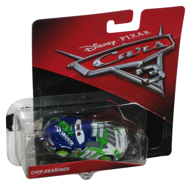 DISNEY PIXAR CARS 3 Movie (2016) Chip Gearings Mattel Die-Cast Toy Car ...