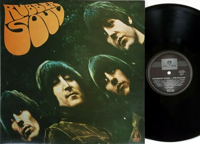 THE BEATLES-RUBBER SOUL LP 1987 Australian Remastered Parlophone PCSO ...