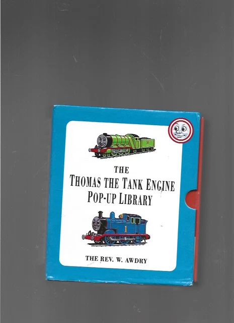 THE REV W Awdry/Thomas The Tank Engine Pop-up Library x 4 Boxed Flying ...