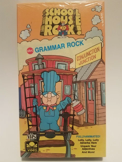 SCHOOL HOUSE ROCK GRAMMER Rock VHS Tape New Sealed £8.25 - PicClick UK