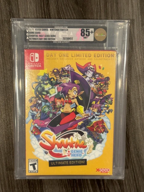 SHANTAE: HALF-GENIE HERO - Ultimate Edition Day One, Switch GRADED VGA ...