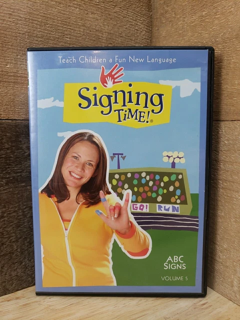 SIGNING TIME VOL. 5 - ABC Signs (DVD, 2004) $5.95 - PicClick