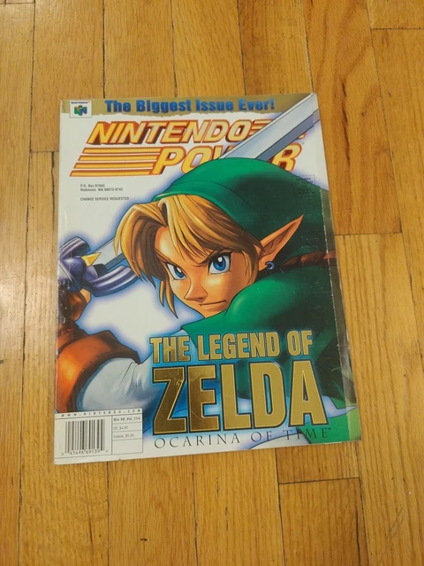 NINTENDO POWER NOV. 1998 Vol.114 Zelda Ocarina of Time W/Superman ...