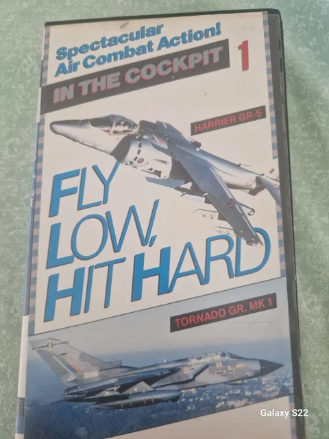 IN THE COCKPIT - Fly Low, Hit Hard (VHS) £0.99 - PicClick UK