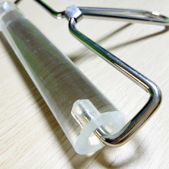 OUTIL D'ESTAMPAGE ARGILE polymère transparent avec brayer acrylique ...