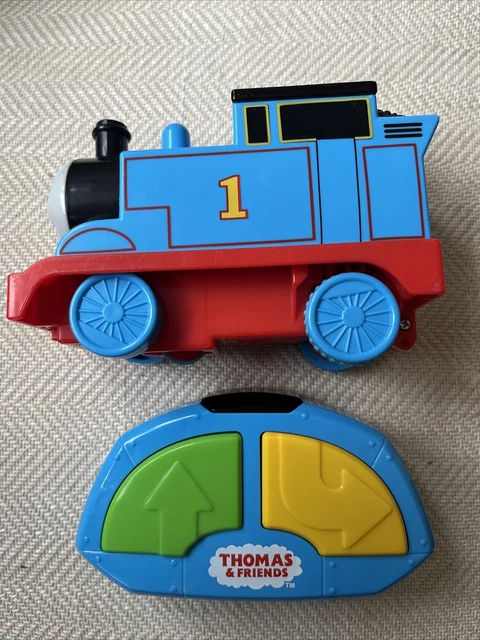 MATTEL TALKING THOMAS The Tank Engine & Remote Control H9cm Battery ...