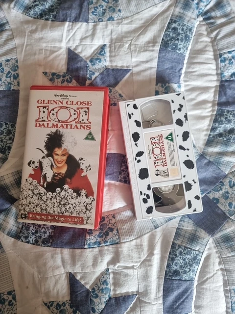 WALT DISNEY 101 Dalmatians Live Action VHS Tape 1997 Glenn Close £2.14 ...