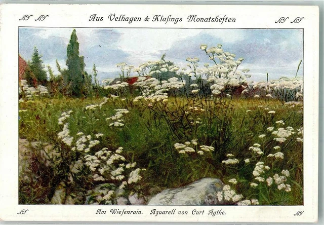 39837116 - SIGN. Agthe Curt Am Wiesenrain Velhagen & Klasings 1916 EUR ...