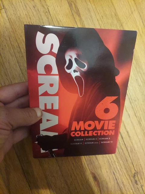 SCREAM VI 6-MOVIE Collection (DVD, 2023) Scream 1,2,3,4,5,6 NEW £30.80 ...