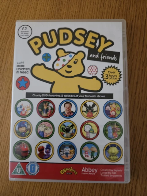 PUDSEY AND FRIENDS Dvd Kids Peter Rabbit Teletubbies Twirly Woos £14.99 ...