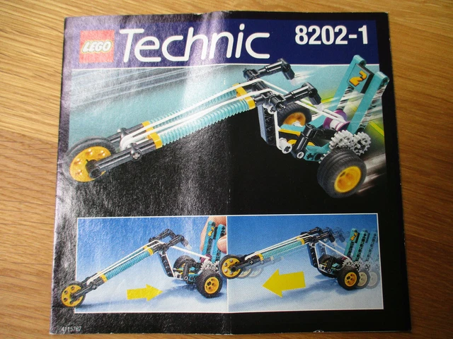 LEGO TECHNIC 8202-1 Bungee Chopper 1 Bauanleitung ungelocht EUR 1,00 ...