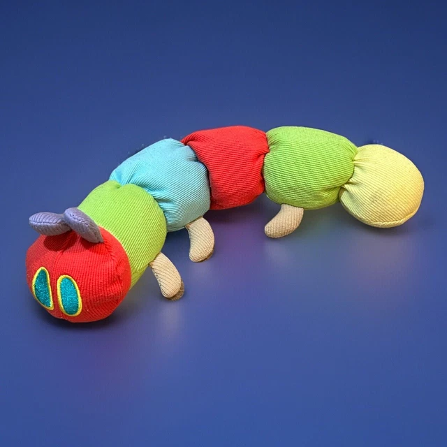 ERIC CARLE THE Very Hungry Caterpillar Plush Stuffed Animal 16” Squeaky ...