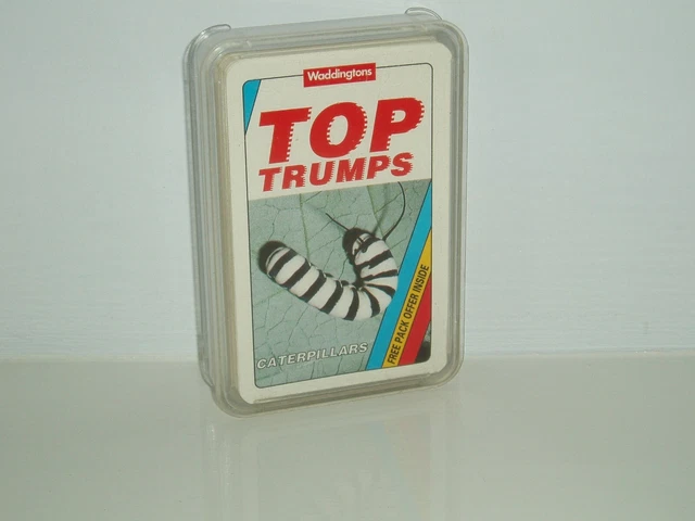 RARE VINTAGE &CATERPILLARS& Super Top Trumps (Series 2) by Waddingtons ...
