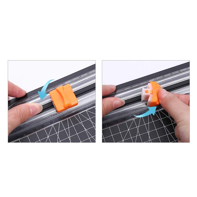 PORTABLE PAPER CUTTER Efficient 42cm Cutting Width Multi Functional £15 ...