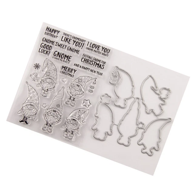 METAL SCRAPBOOKING SEAL Cutting Dies Handmade Map Making Stamp Kit $19. ...