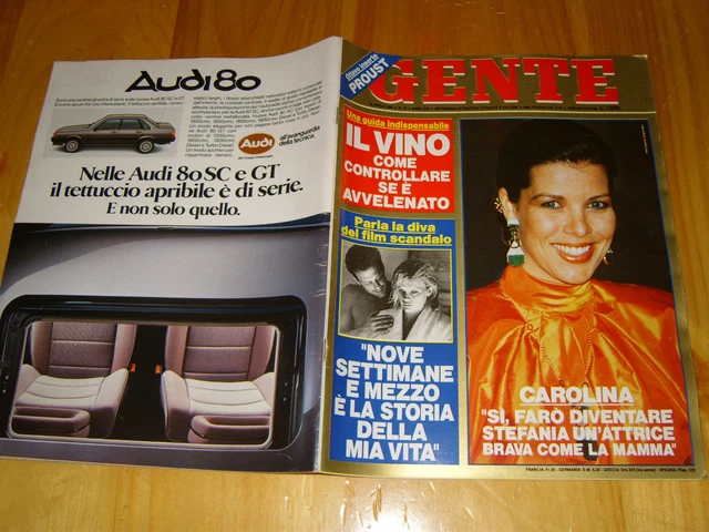 GENTE=1986/16=CAROLINE DE MONACO=KIM Basinger=Valganna=Mazara=James ...