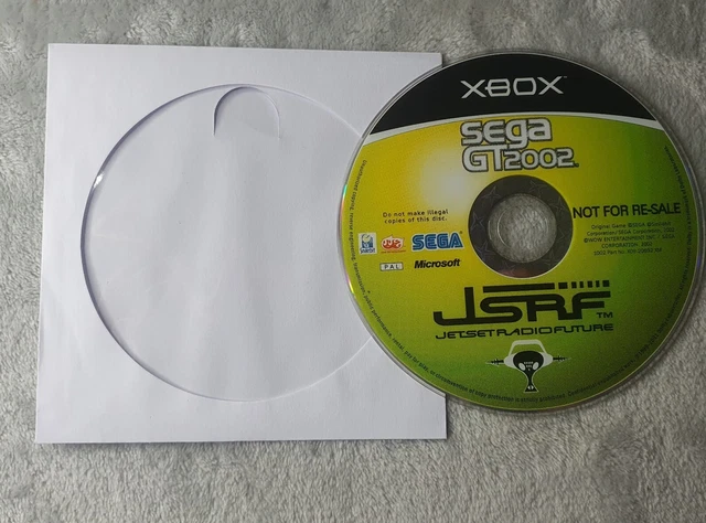 JET SET RADIO FUTURE & SEGA GT 2002 for XBOX (Disc Only) Tested And ...