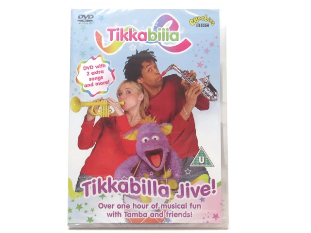 TIKKABILLA JIVE! DVD 2002 Sarah Jane Honeywell Justin Fletcher Cbeebies ...