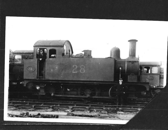 GREAT EASTERN RAILWAY - T18 Class 0-6-0T No. 28 - Vintage Image ...