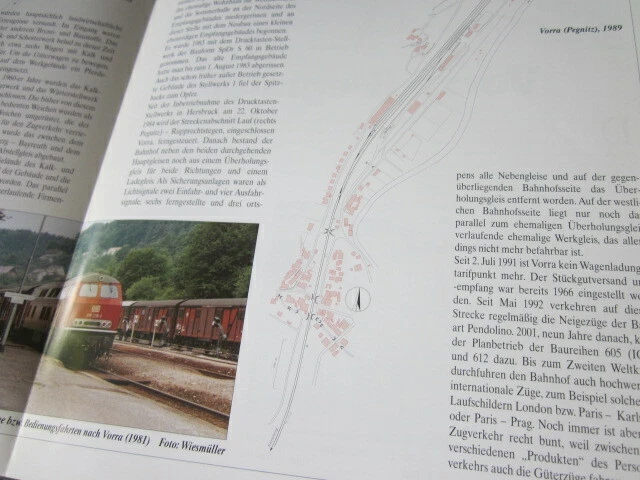 BAHNHOF UND GLEISPLAN Vorra an der pegnitz 4S Bayern EUR 5,55 - PicClick DE
