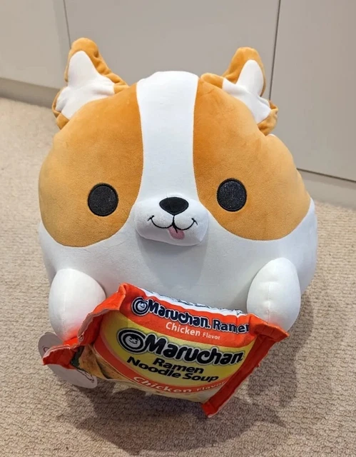 SNACKLES 35CM BENJI the Dog with Maruchan Ramen Noodles ZURU Toy BNWT ...