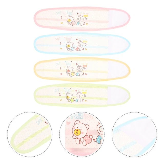 4 PCS BABY Gas Belly Band Newborn Cord Newborn Belly Band £11.49 ...