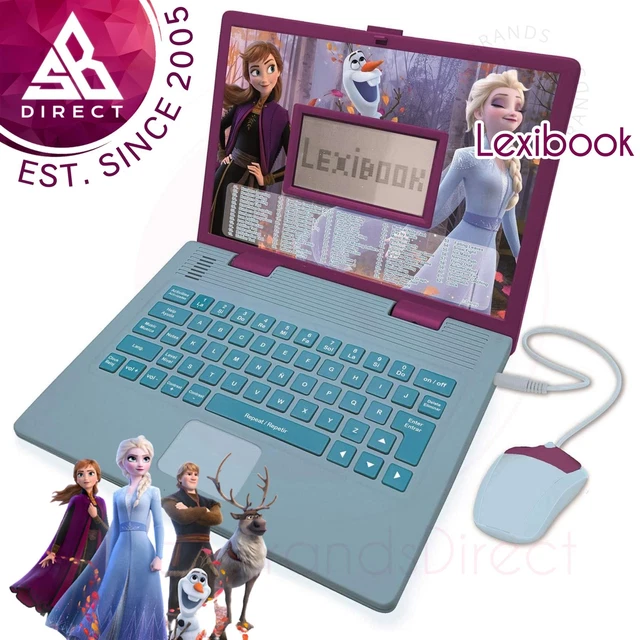 LEXIBOOK DISNEY FROZEN II Bilingual Educational Laptop with 124 ...