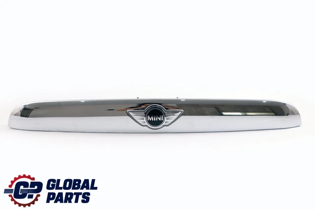 MINI COOPER F55 F56 F57 Rear Trunk Lid Grip Button Cover Trim Chrome ...