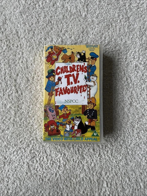 CHILDREN'S T.V. FAVOURITES VHS tape. NSPCC. Rating u. Pal Region £11.11 ...