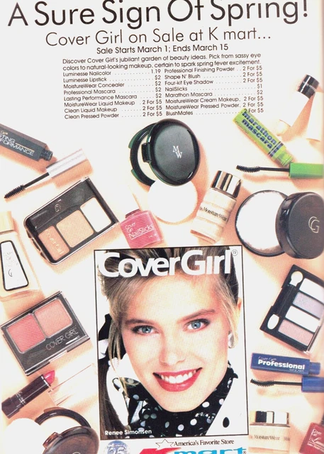 COSMOPOLITAN 1987 PAULINA Porizkova Renee Simonsen Carol Alt Christie ...