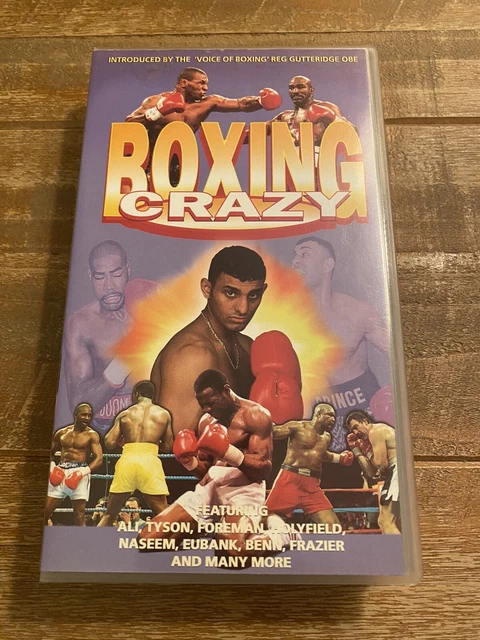 BOXING CRAZY VHS Video Featuring Ali Tyson Foreman Holyfield Naseem ...