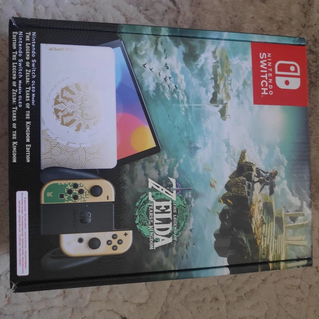 Console Nintendo Switch Oled édition Limitée Zelda Tears Of The Kingdom