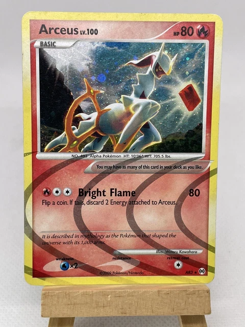 ARCEUS LV.100 AR3 Platinum Arceus Collection Pokemon Card - NM EUR 11 ...